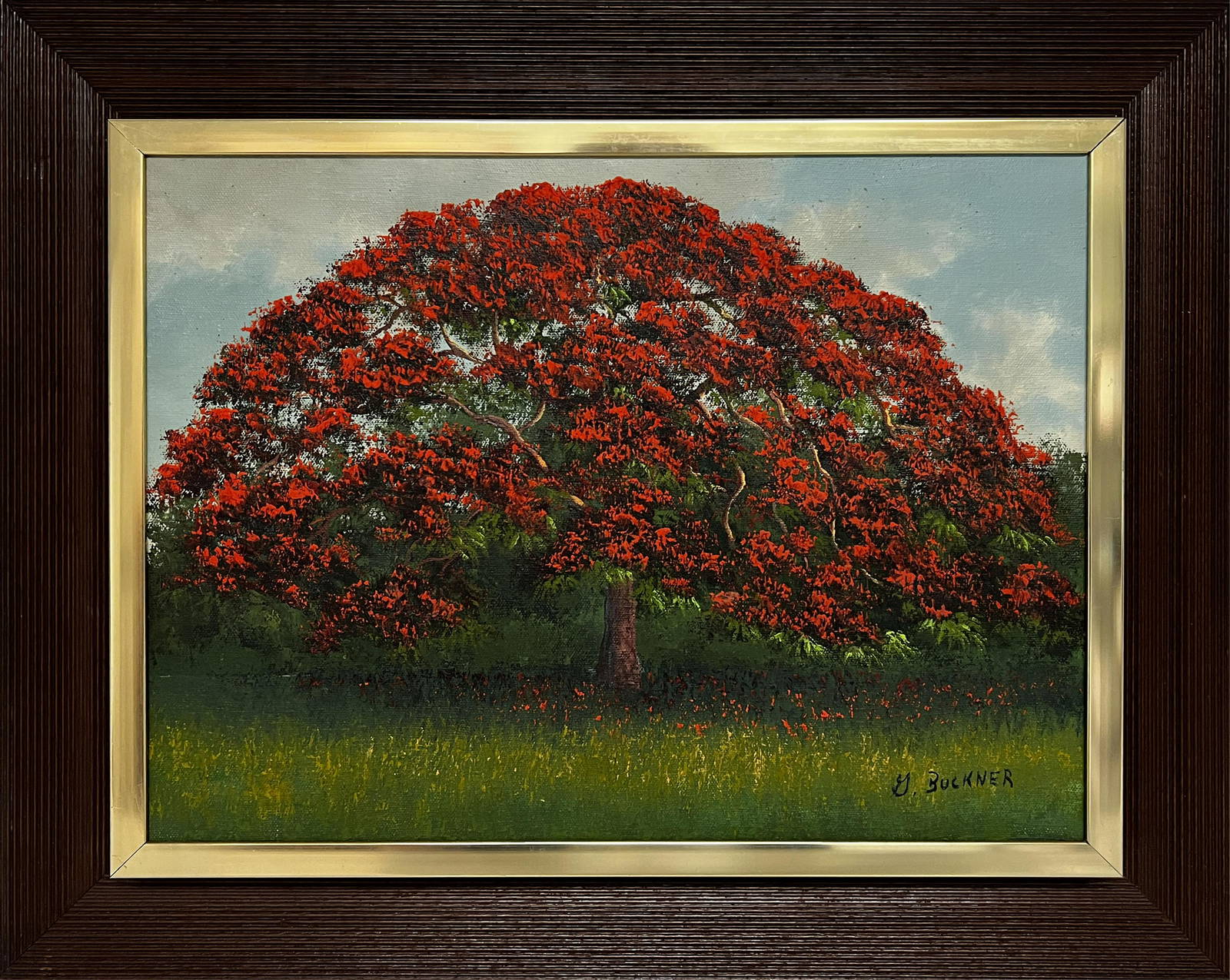 George Buckner Florida Highwaymen Proud Poinciana Auction