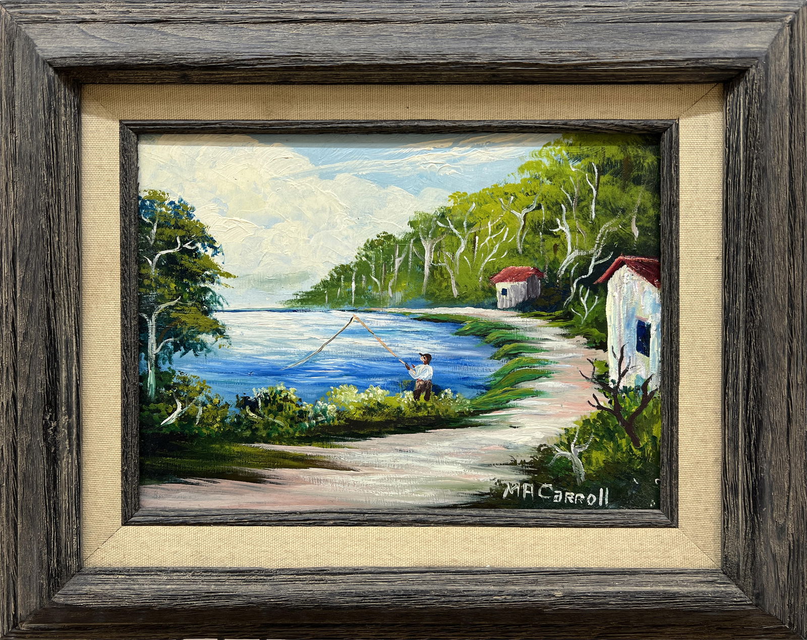 Mary Ann Carroll Florida Highwaymen Fisherman Auction