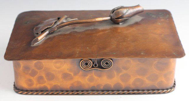 Handmade Copper Box Craftsman Studios Laguna Beach