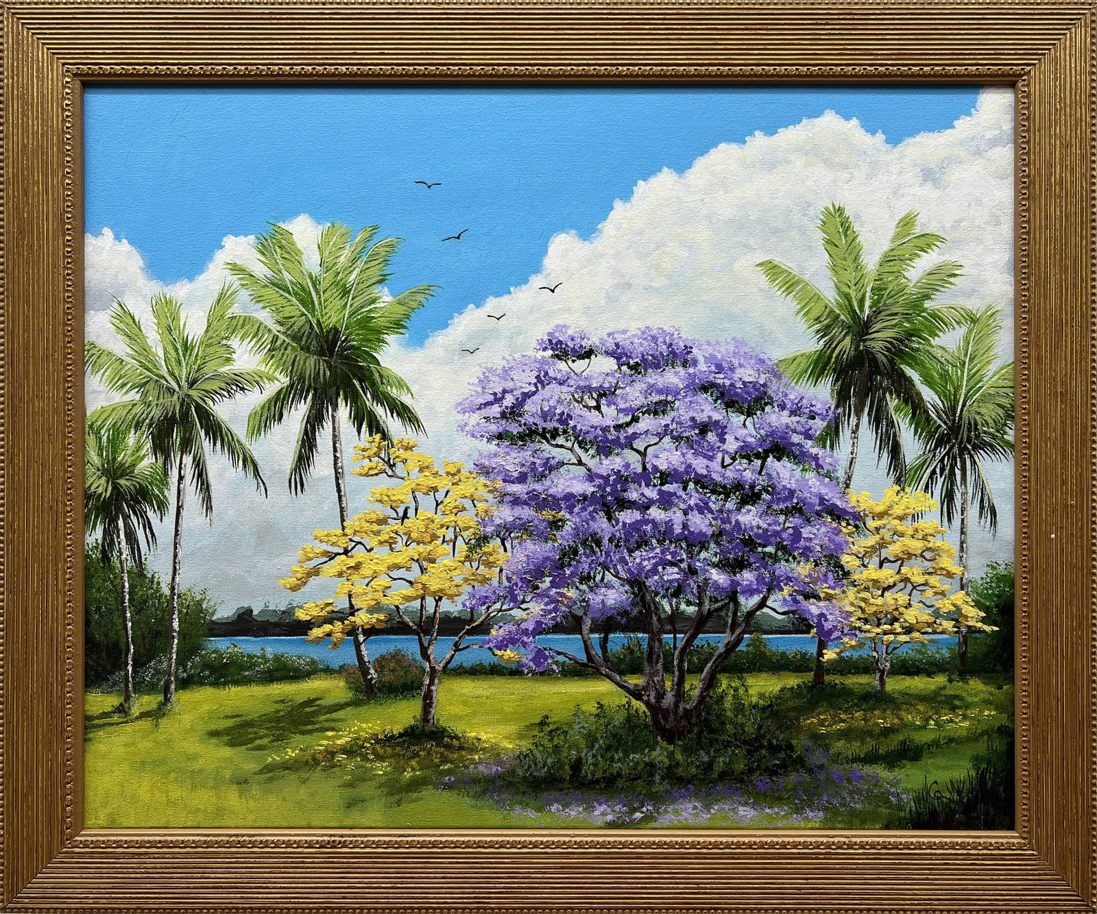 Carol Ann Knapp Florida Artist Jacaranda & Friends Auction
