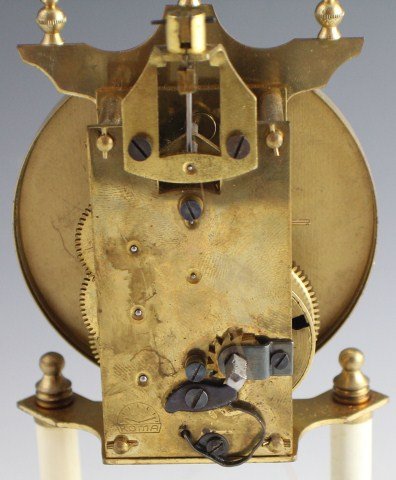 GERMAN MADE GLASS DOME CARRIAGE CLOCK BY KOMA : Lot 32402