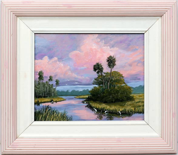 Carol Ann Knapp Florida Artist Spring Marsh Ii