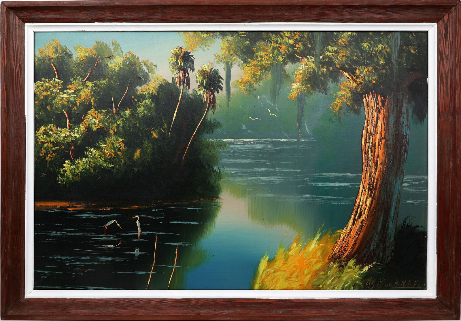 George Buckner Florida Highwaymen Dawns Embrace Auction