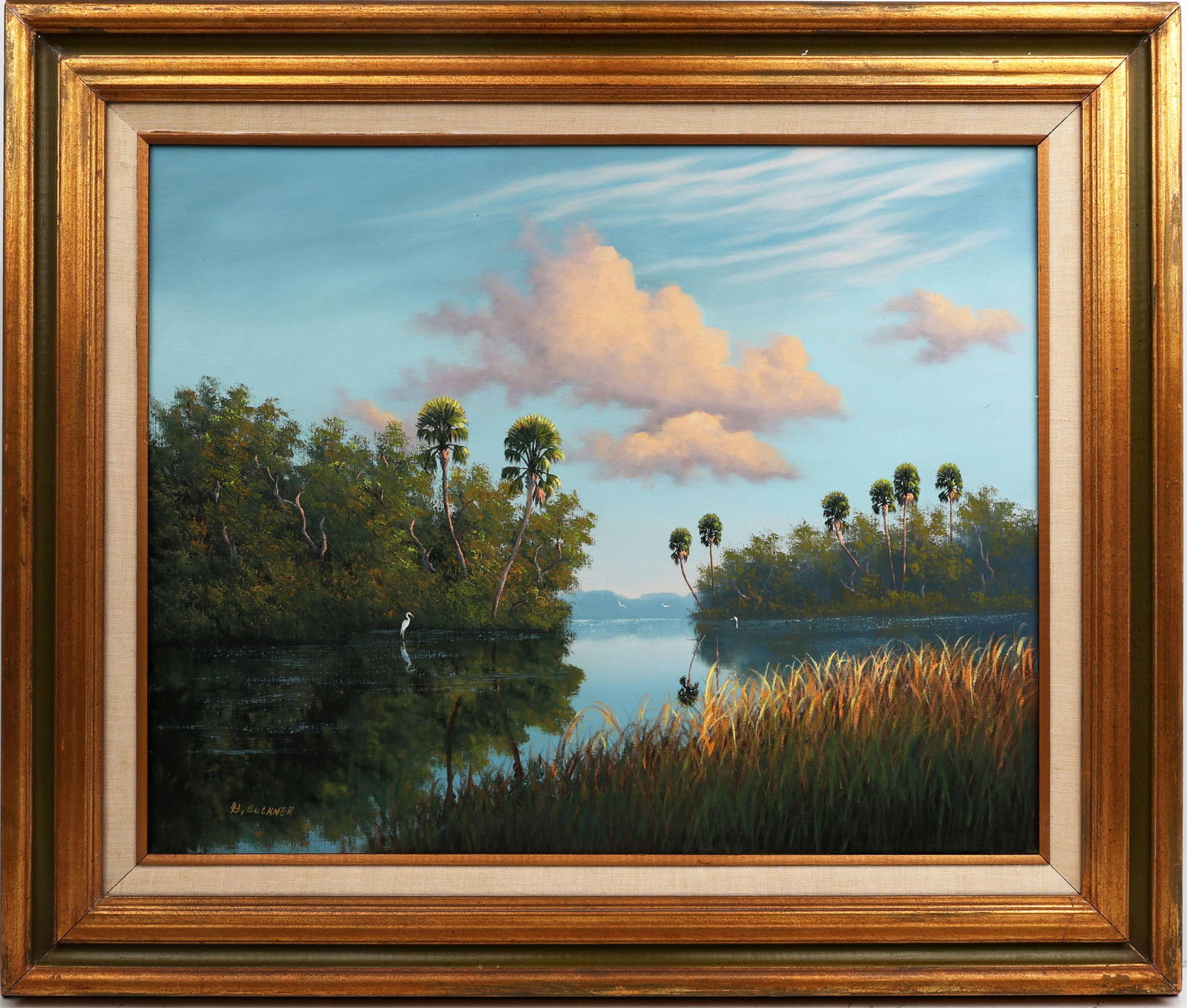 George Buckner Florida Highwaymen Gorgeous George Auction