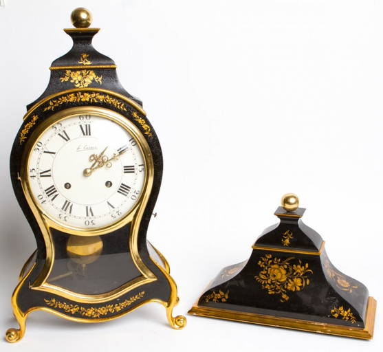 Early 20th Century Le Castel Neuchatel Clock