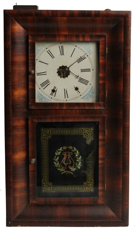 ANTIQUE EIGHT DAY GILBERT WALL CLOCK - Mar 09, 2013 | Manor Auctions in FL
