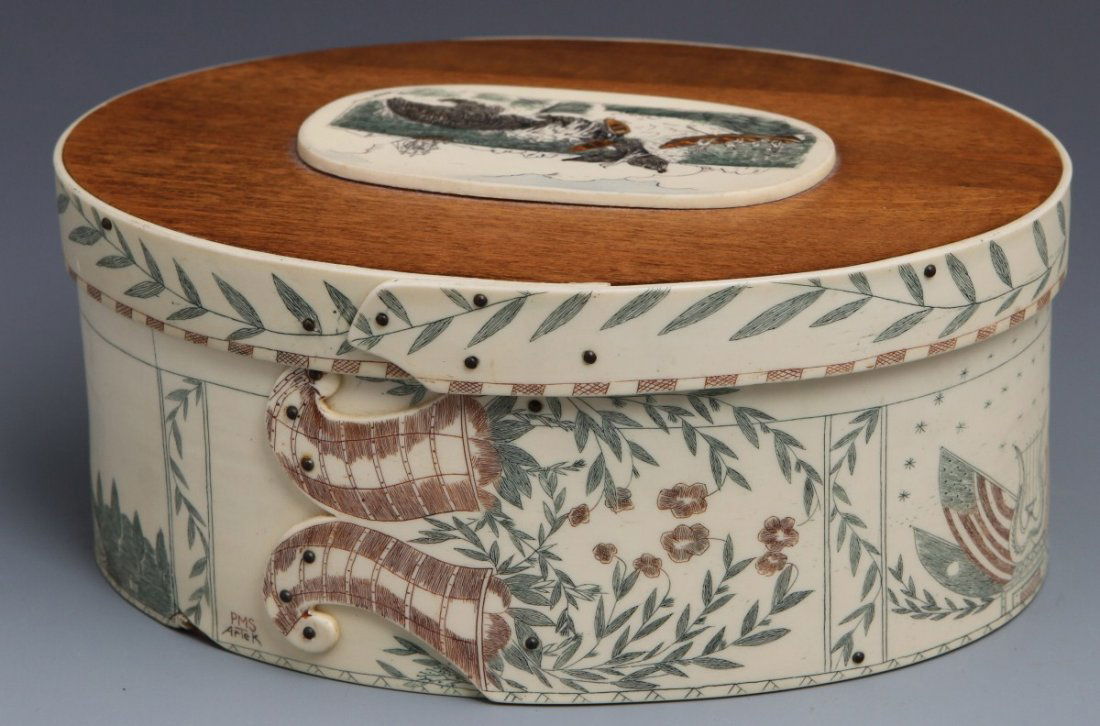 ARTEK REPRODUCTION SCRIMSHAW BOX