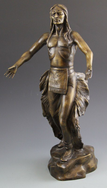 C HUMPHRISS "APPEAL TO THE GREAT SPIRIT" STATUE - Sep 07, 2013 | Manor ...