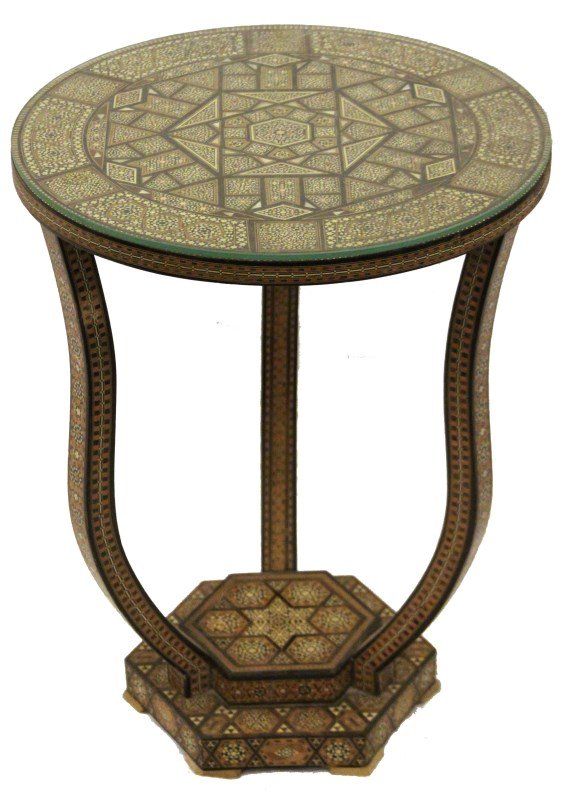 A MIDDLE EASTERN GEOMETRIC INLAID TABLE - Sep 08, 2013 | Manor Auctions ...