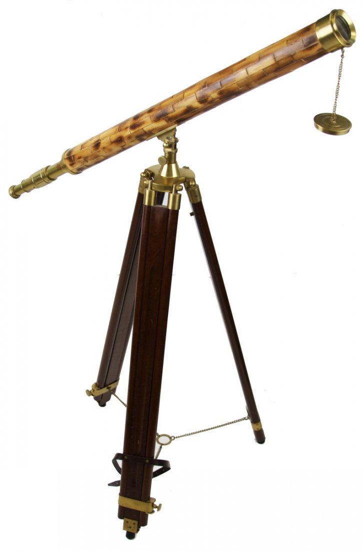 REPRODUCTION ANTIQUE NAUTICAL TELESCOPE