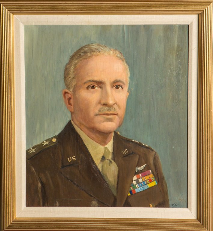 GENERAL PORTRAIT PAINTED BY PRESIDENT EISENHOWER
