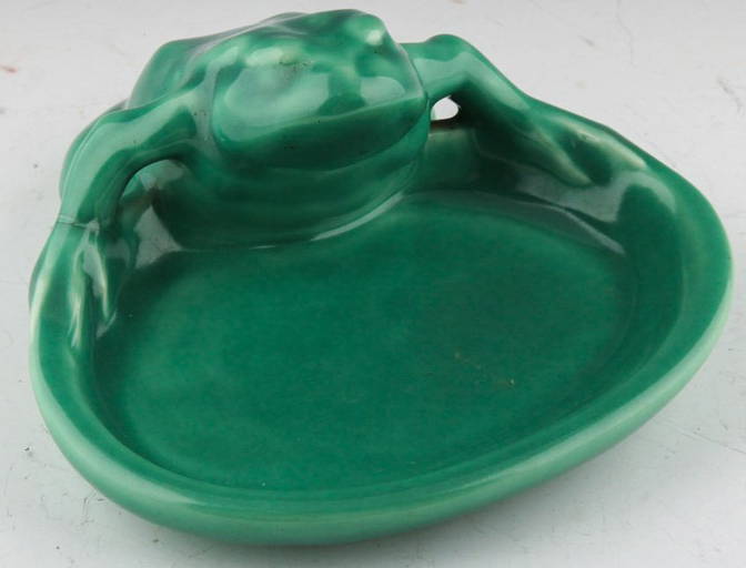 Rookwood Pottery Toad Tray 1928