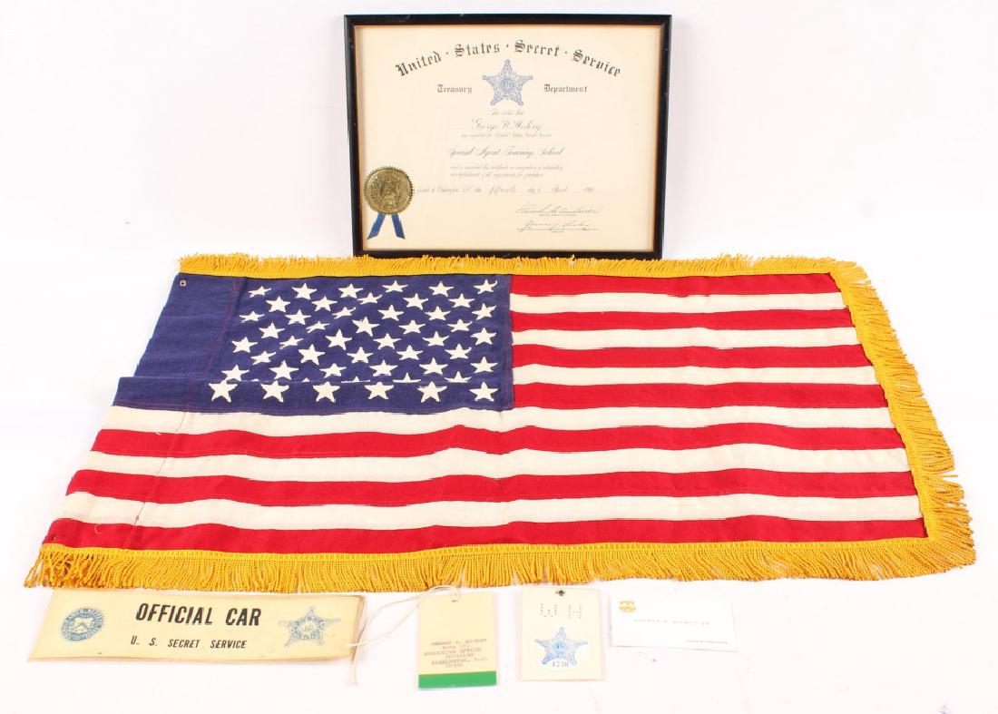John F Kennedy Assassination Pres. Limousine Flag