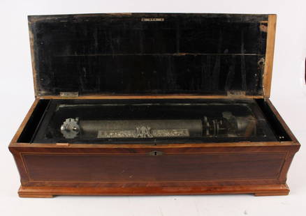 Jacot's Swiss Cylinder Music Box (1886)