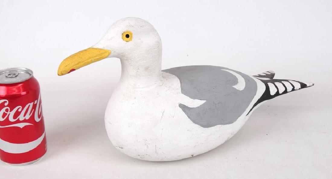 Nova Scotia Folk Art Seagull Carving