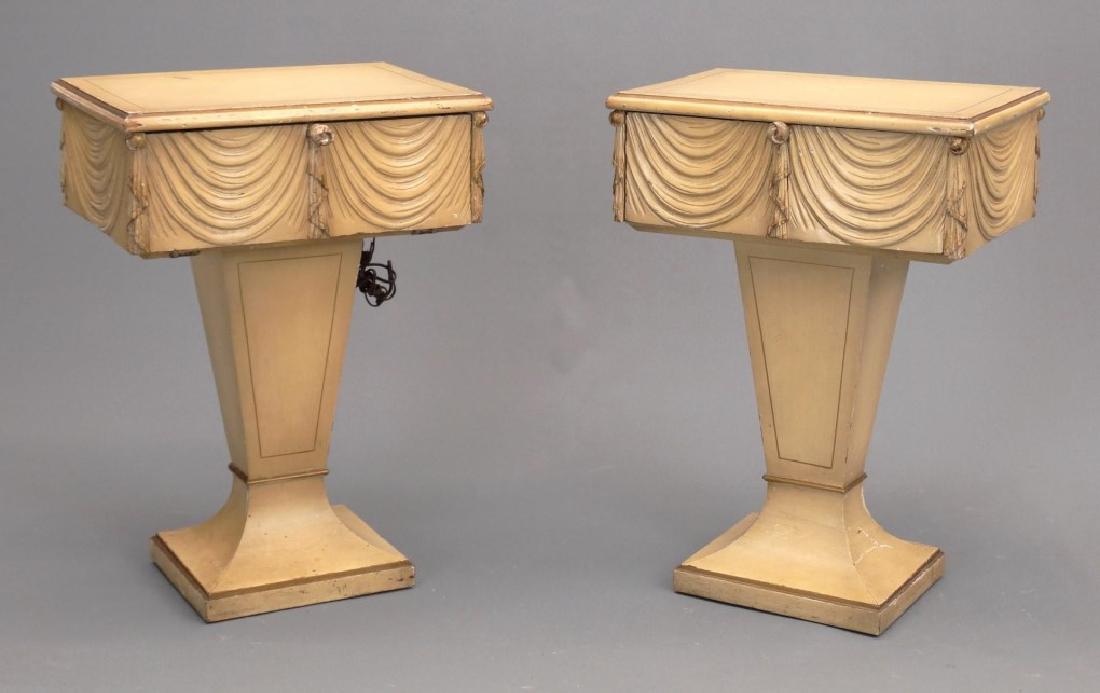 Pair Dorothy Draper Stands