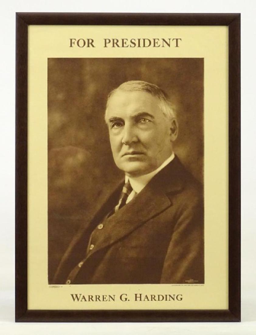 Warren G. Harding Campaign Poster