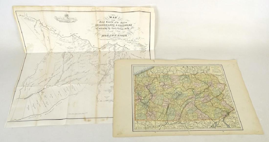1790 Map Of Mohawk River