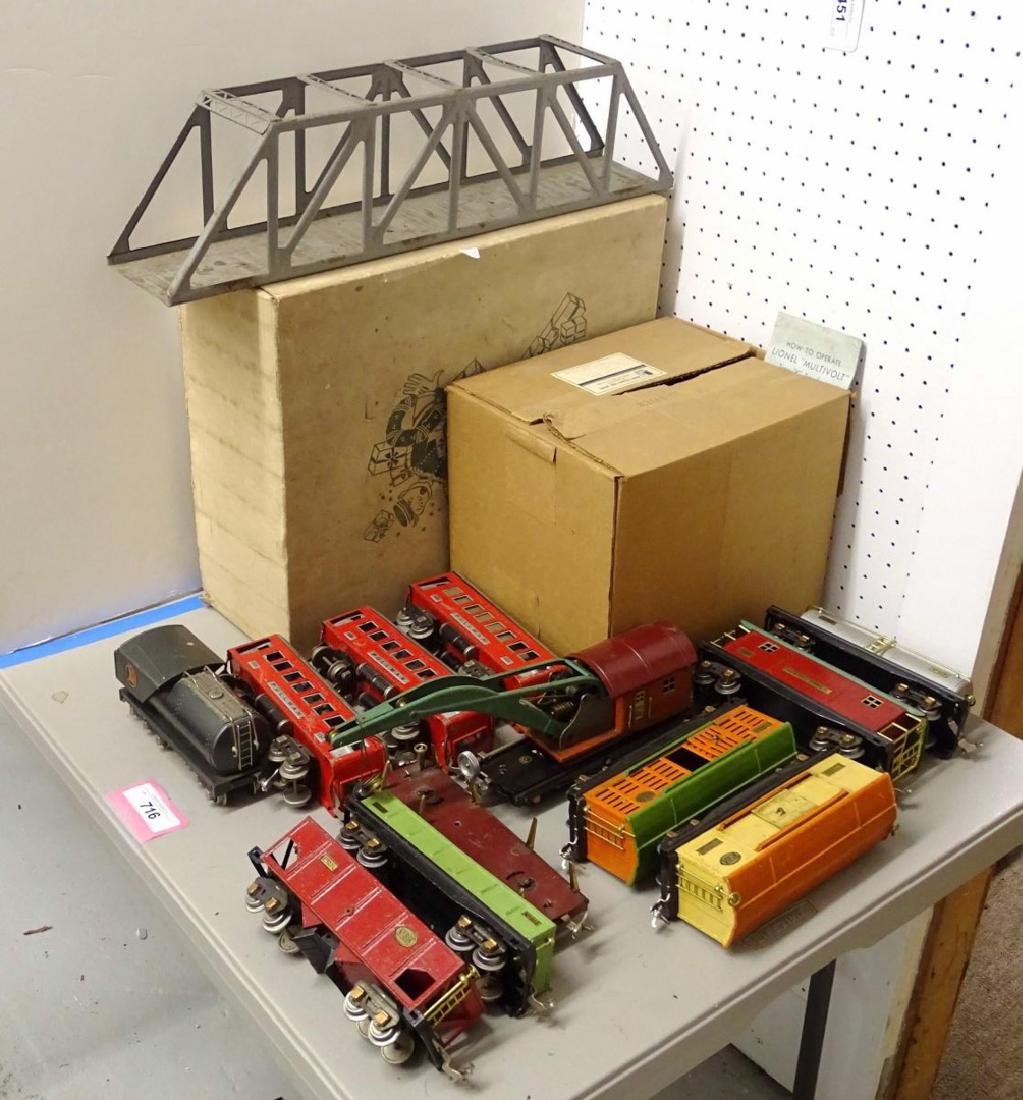 Early Lionel Line Train Set