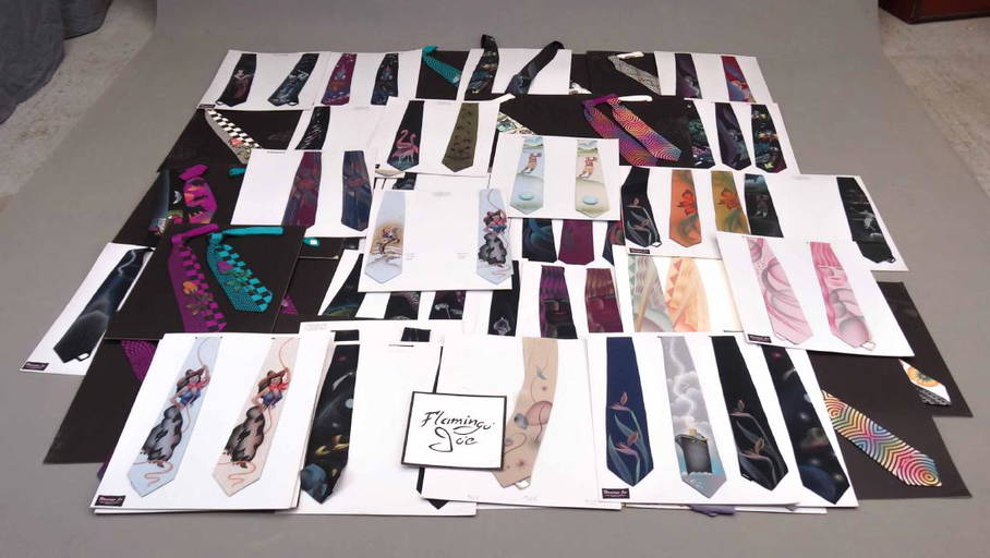 Vintage Tie Displays