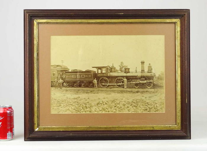 Early Photograph Of Train - Aug 25, 2018 | Copake Auction Inc. in NY