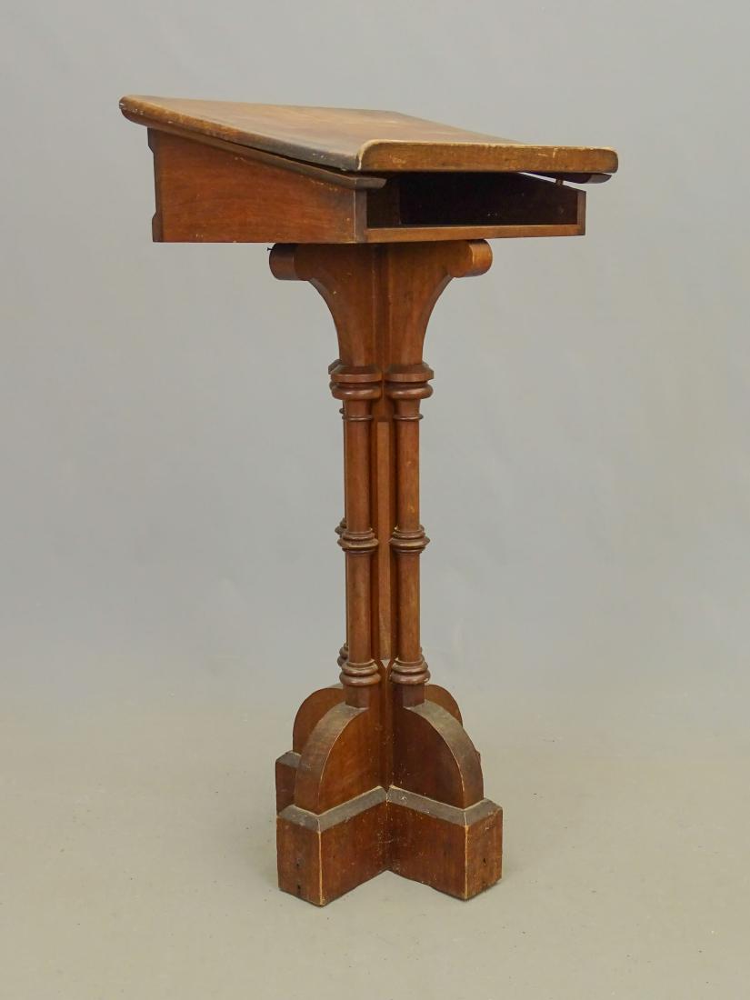 Victorian Walnut Podium
