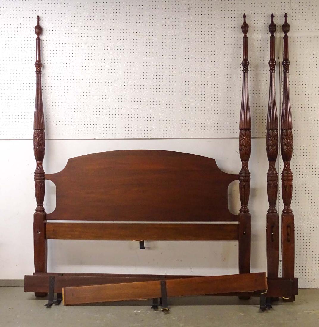Mahogany Tall Post Bed