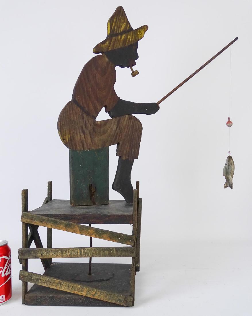 Folk Art Fisherman