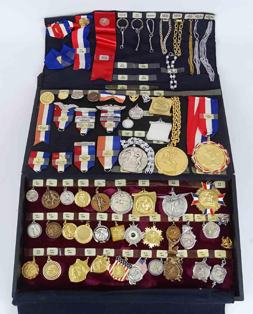 Salesman Sample Sports Medals Kit - Nov 24, 2018 | Copake Auction Inc ...