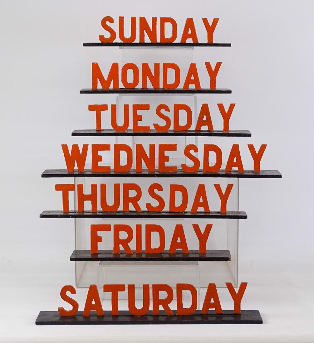 Weekday Signs