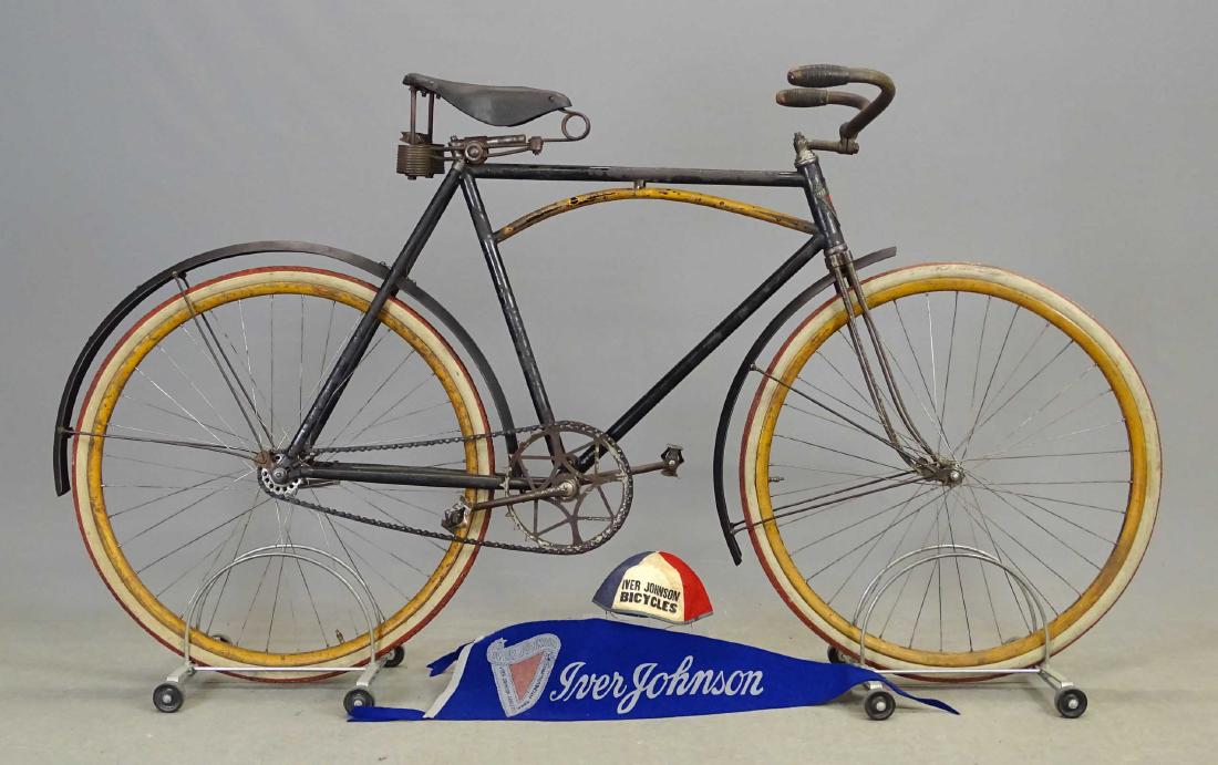 Rare 1908 Iver Johnson Cushion Frame Bicycle - Apr 13, 2019 | Copake ...