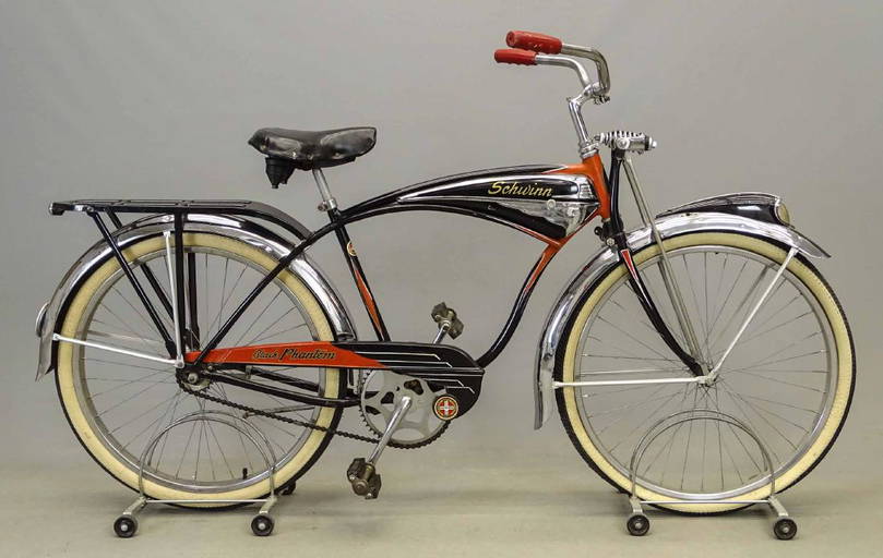 C. 1950's Schwinn Black Phantom Bicycle