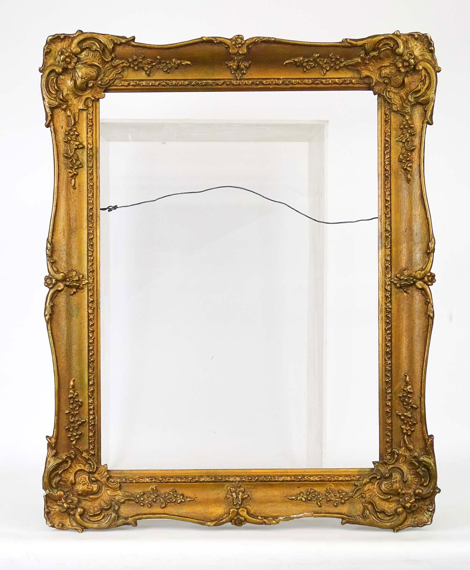 C. 1840 Gilded Plasterwork Frame - Aug 24, 2019 | Copake Auction Inc. in NY