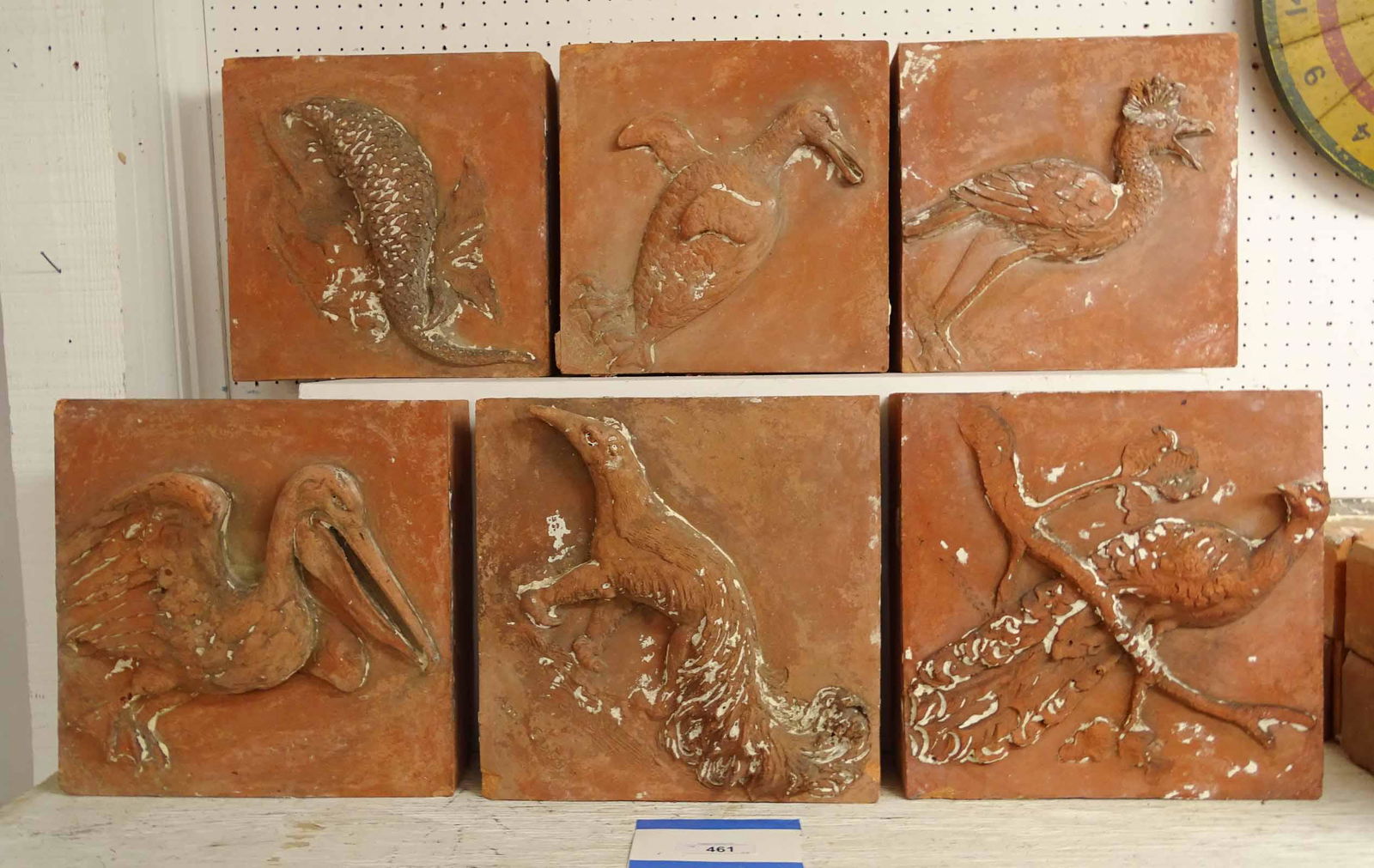 English Redware Architectural Tiles - Sep 28, 2019 | Copake Auction Inc ...