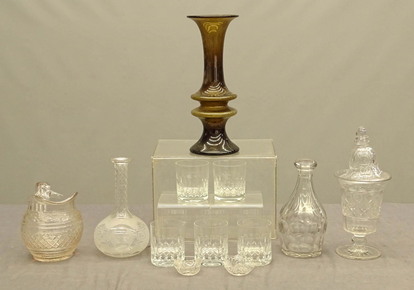 Early Glassware Lot - Jan 01, 2020 | Copake Auction Inc. in NY