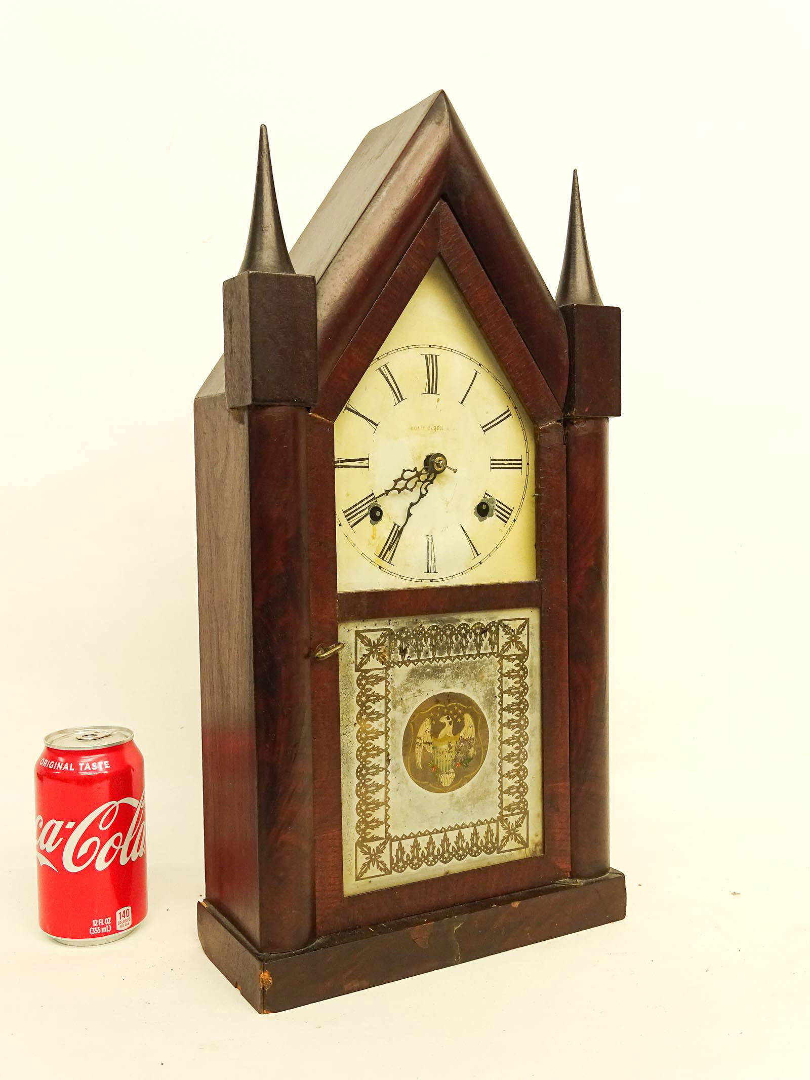 19th c. Steeple Clock - Jan 01, 2020 | Copake Auction Inc. in NY