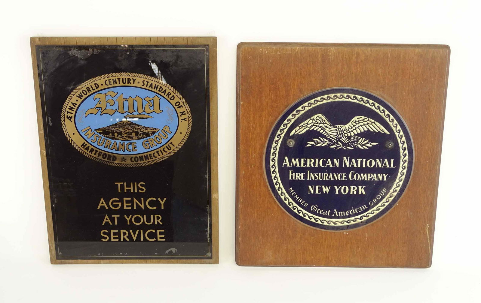 Vintage Insurance Signs - May 23, 2020 | Copake Auction Inc. in NY