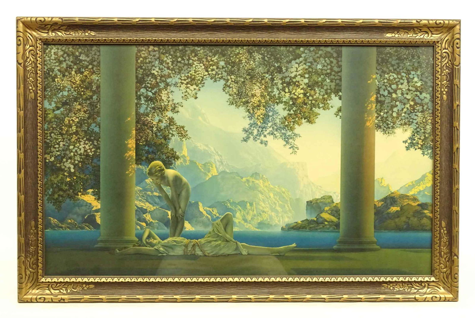 Maxfield Parrish Daybreak Print - Jun 27, 2020 | Copake Auction Inc. in NY