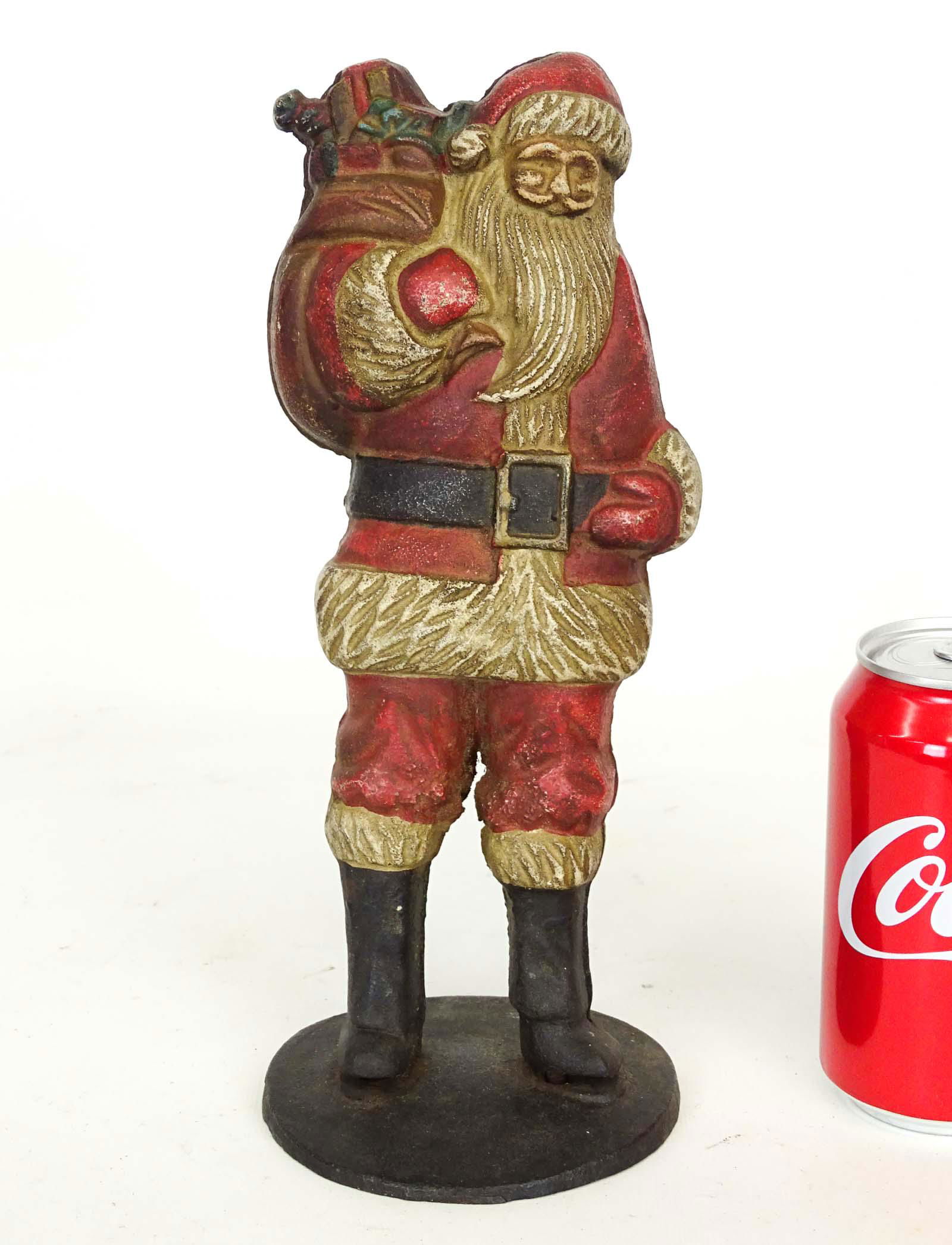 For Auction: Cast Iron Santa Claus Bank (#0350) on Jan 01, 2021 ...