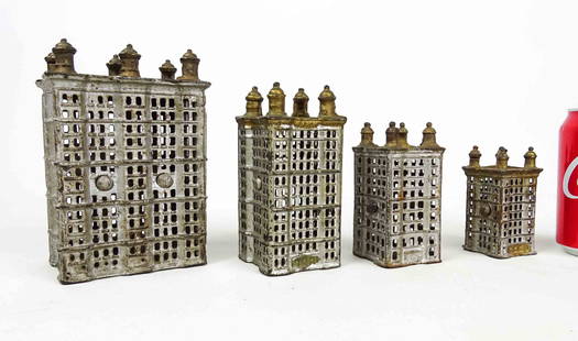 Set Of Cast Iron Banks