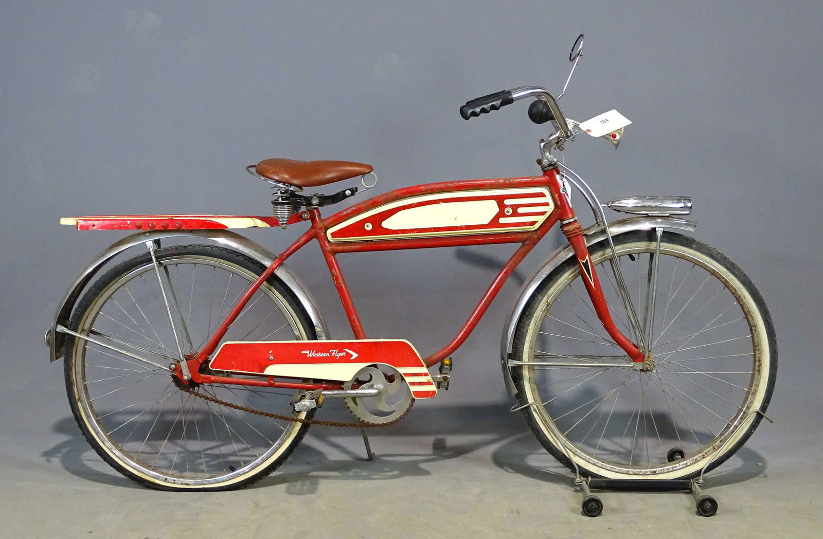 C. 1950's Western Flyer Bicycle C. 1950's Western Flyer Bicycle