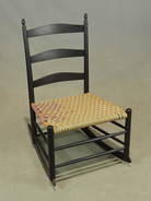 Antique Quarter-Sawn Oak Rocker with Barley Twist - Jun 10, 2017 ...