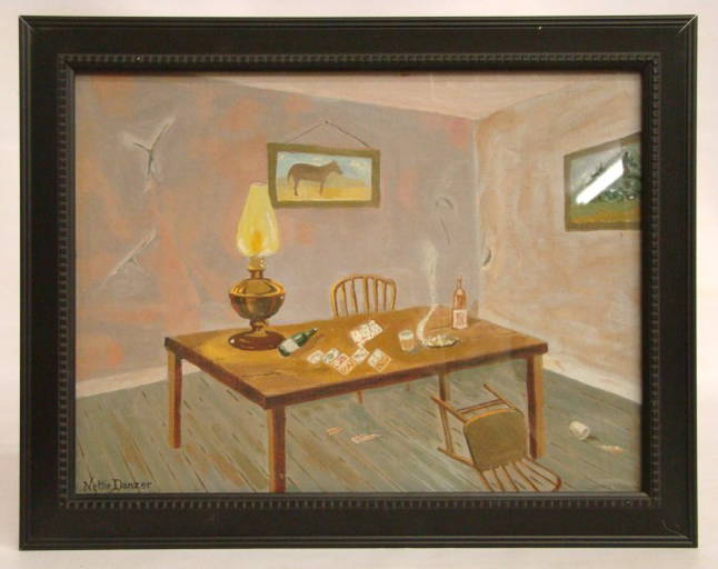 Painting Signed Nettie Danzer