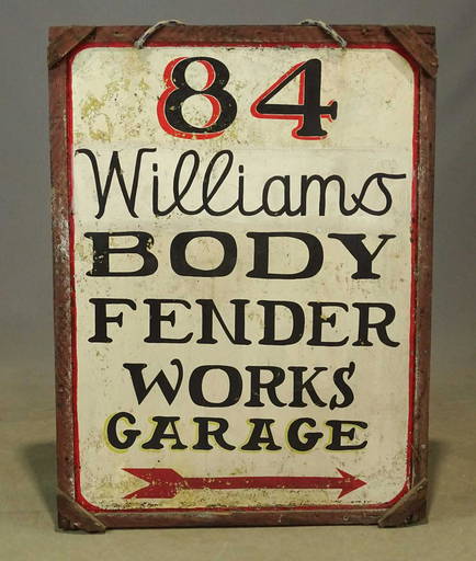 Auto Body Sign - Oct 15, 2022 | Copake Auction Inc. in NY