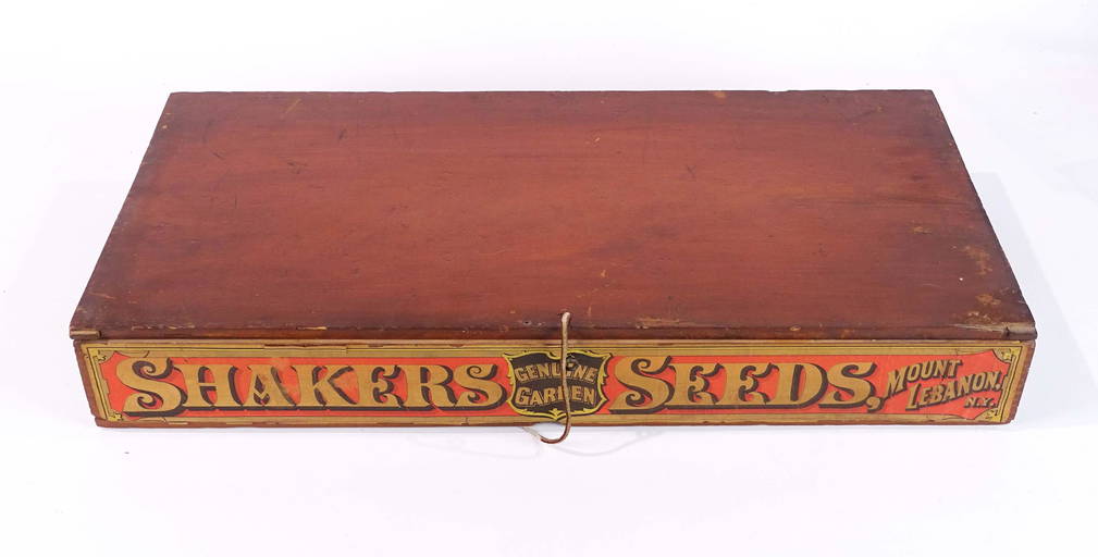 19th c. Shaker Seed Box (#0201) on Jan 01, 2023 | Copake Auction Inc. in NY