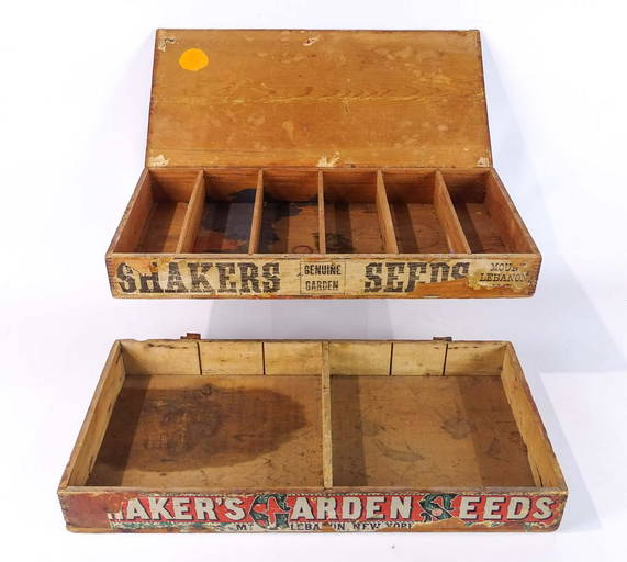 19th C. Shaker Seed Boxes