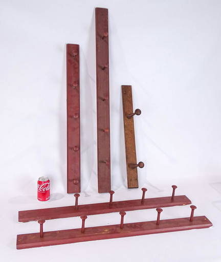 Shaker Peg Racks (#0211) on Jan 01, 2023 | Copake Auction Inc. in NY
