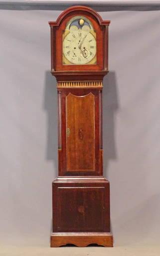 19th c. Grandfather Clock (#0395) on Jan 01, 2023 | Copake Auction Inc ...