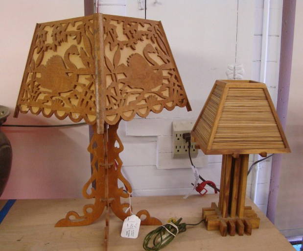 Fretwork Lamps