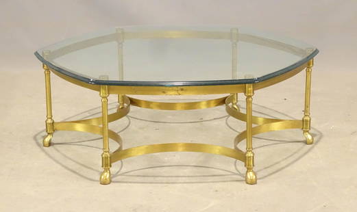 Labarge Glass Top Coffee Table